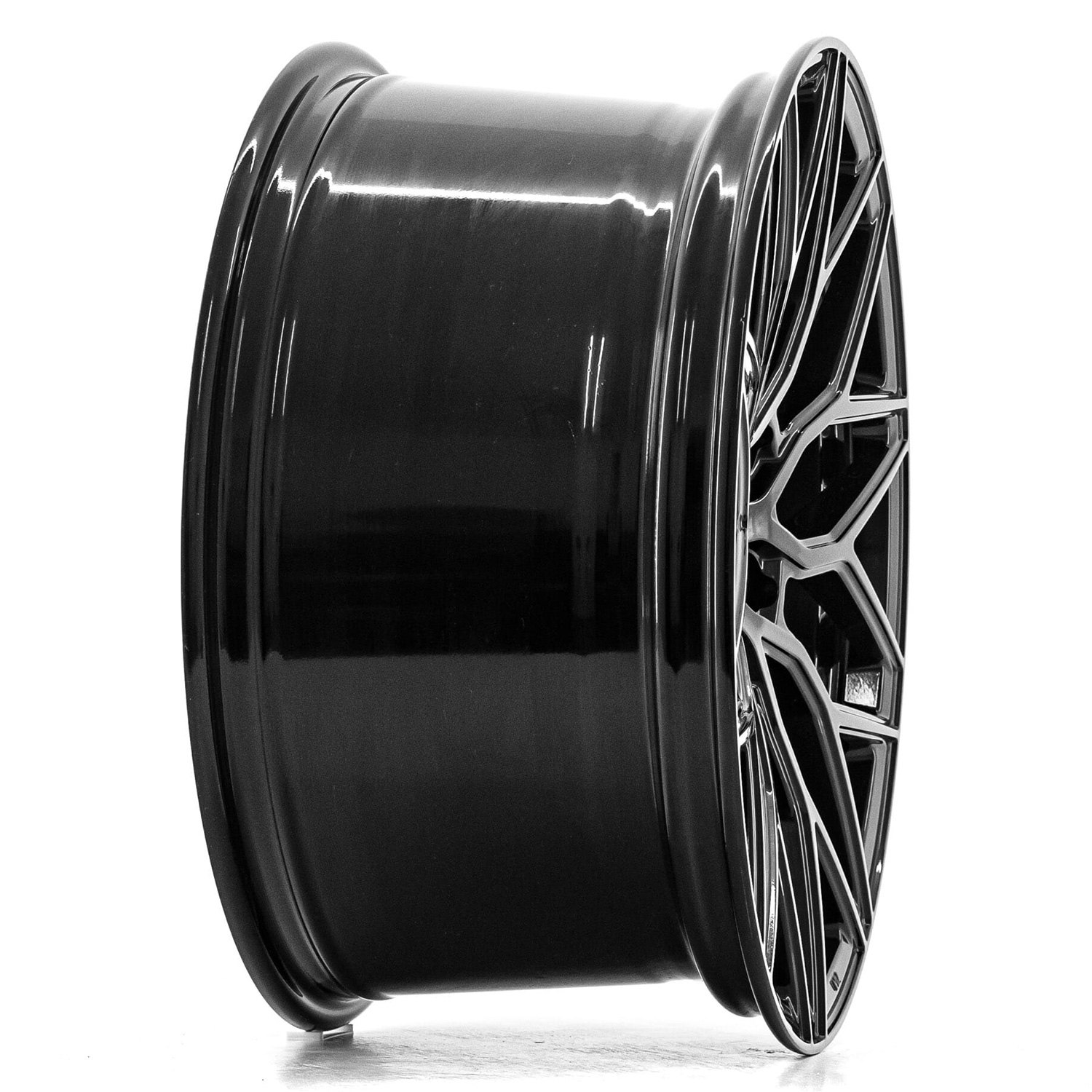 1AV® ZX12 Wheels - Gloss Black Rims