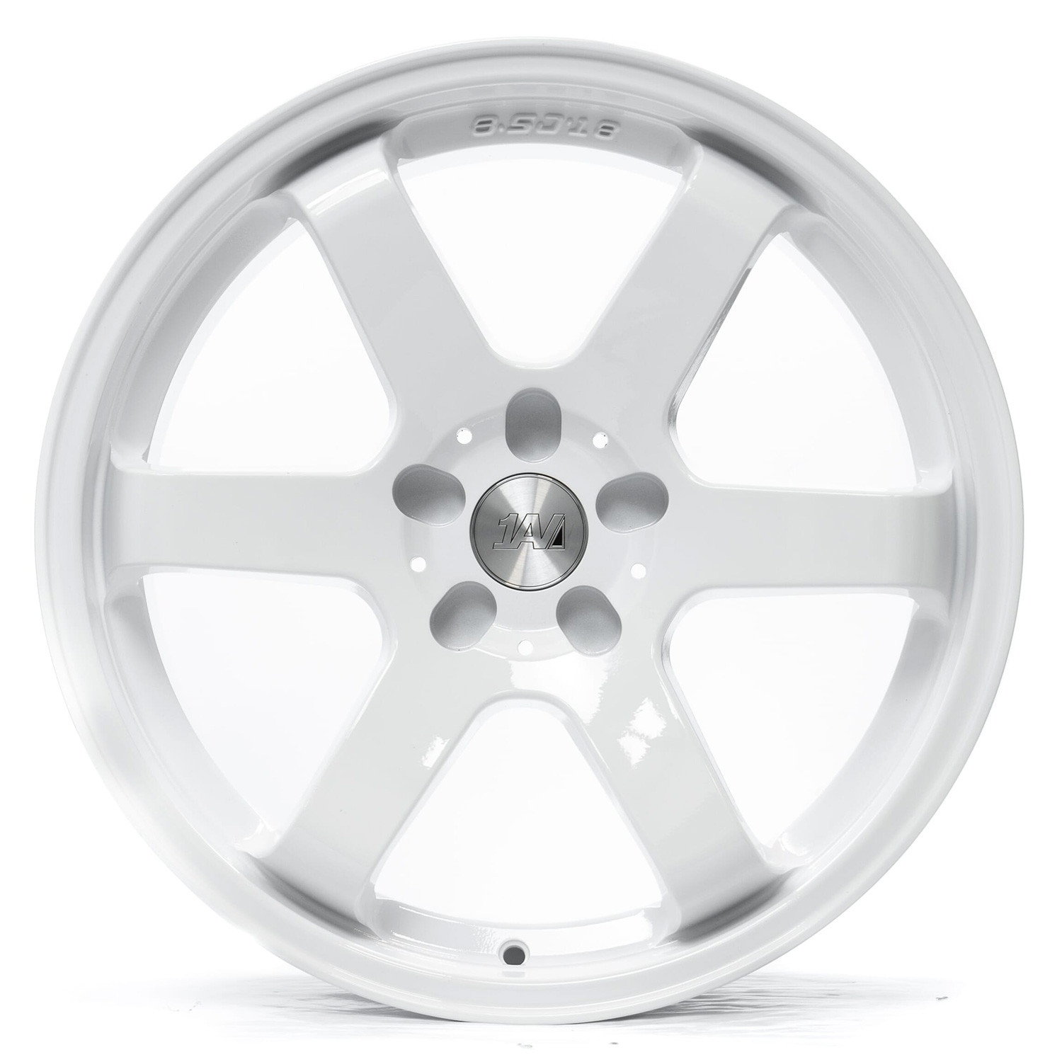 1AV® ZX6 Wheels - Gloss White Rims