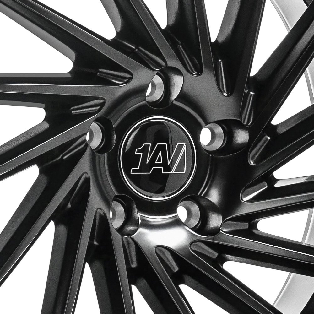 1AV® ZX1 Wheels - Satin Black Rims