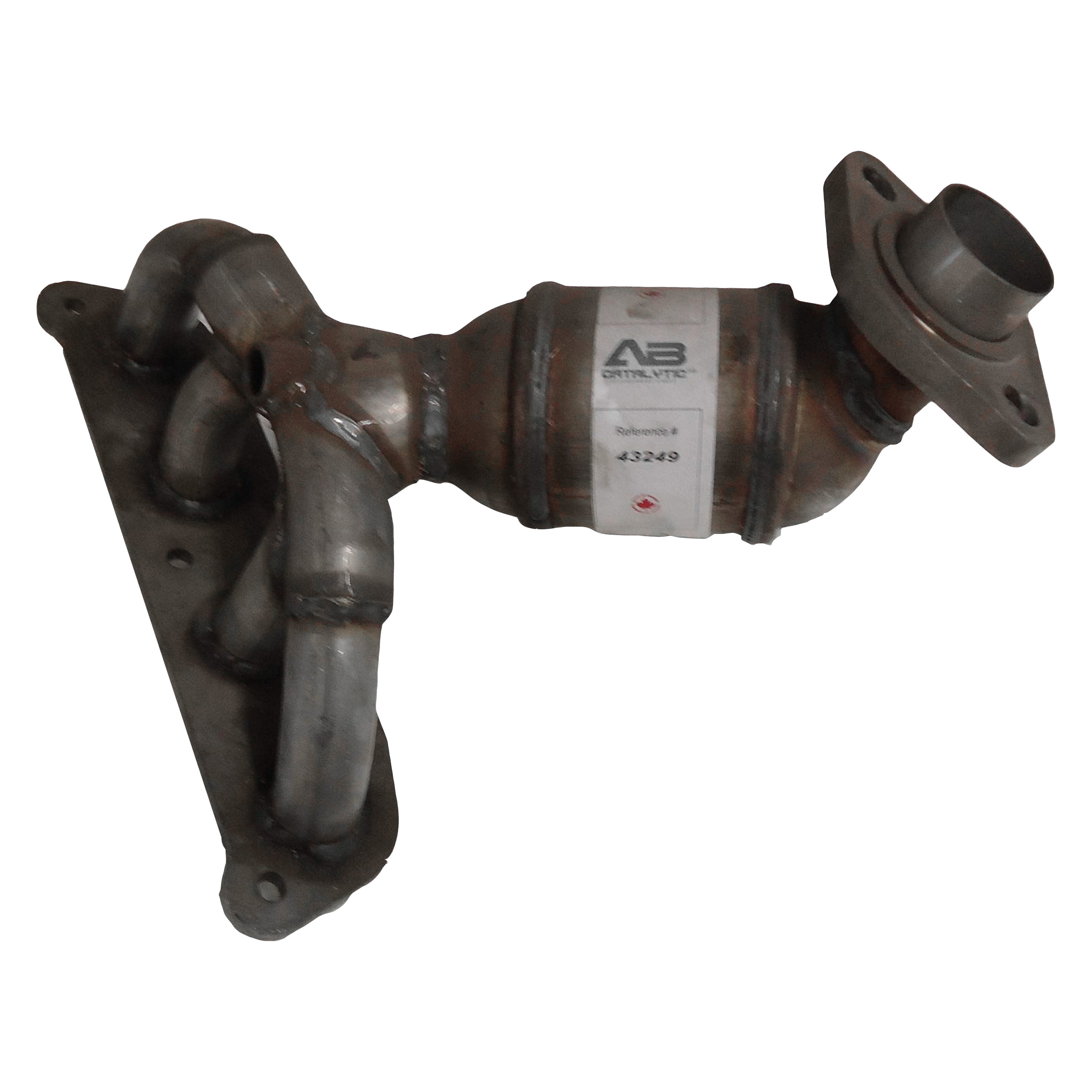 AB Catalytic® 43249 - Exhaust Manifold with Integrated Catalytic Converter