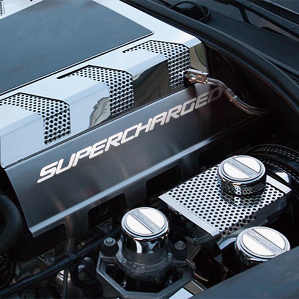 American Car Craft® 053089-WHTL - Supercharged Style White Illuminated ...