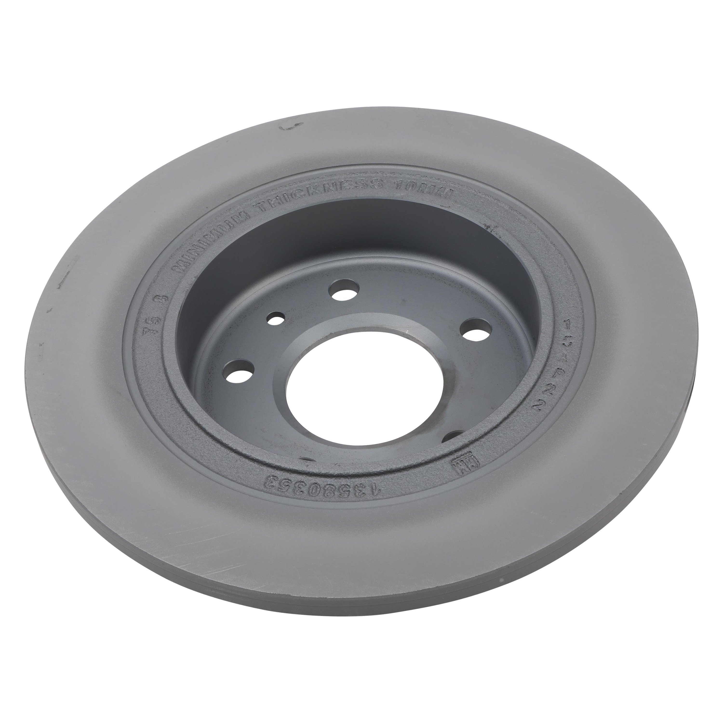 ACDelco® 13544245 - Genuine GM Parts™ Plain Solid Rear Brake Rotor