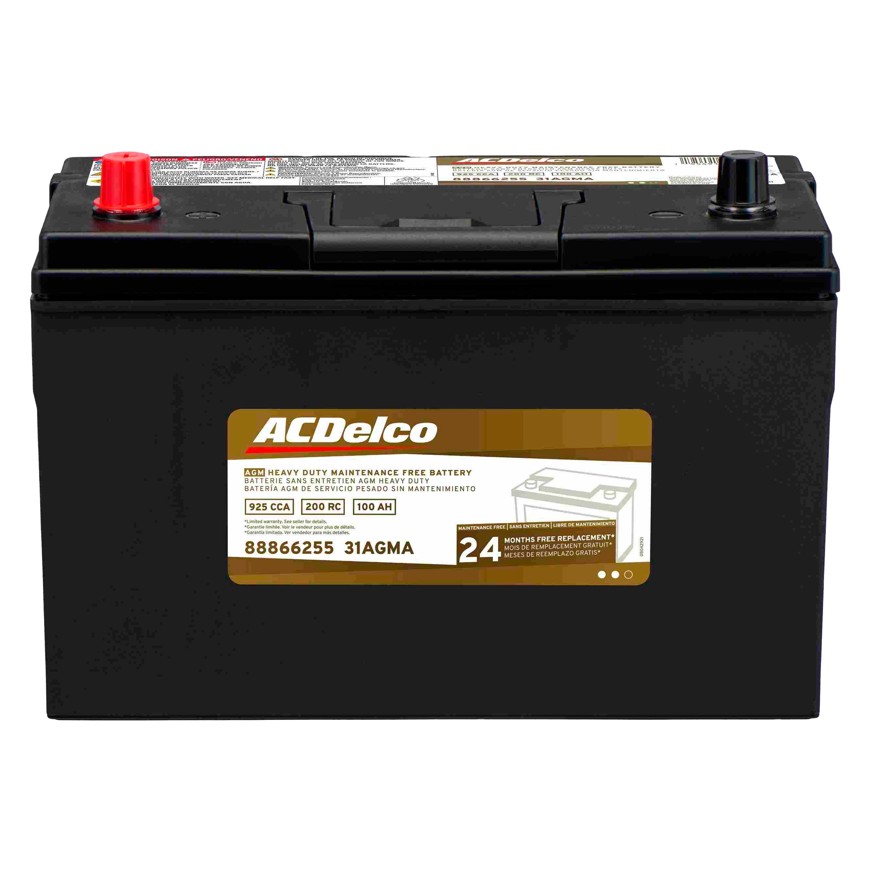 ACDelco® 31AGMA - Professional™ Heavy Duty AGM BCI Group 31 Battery