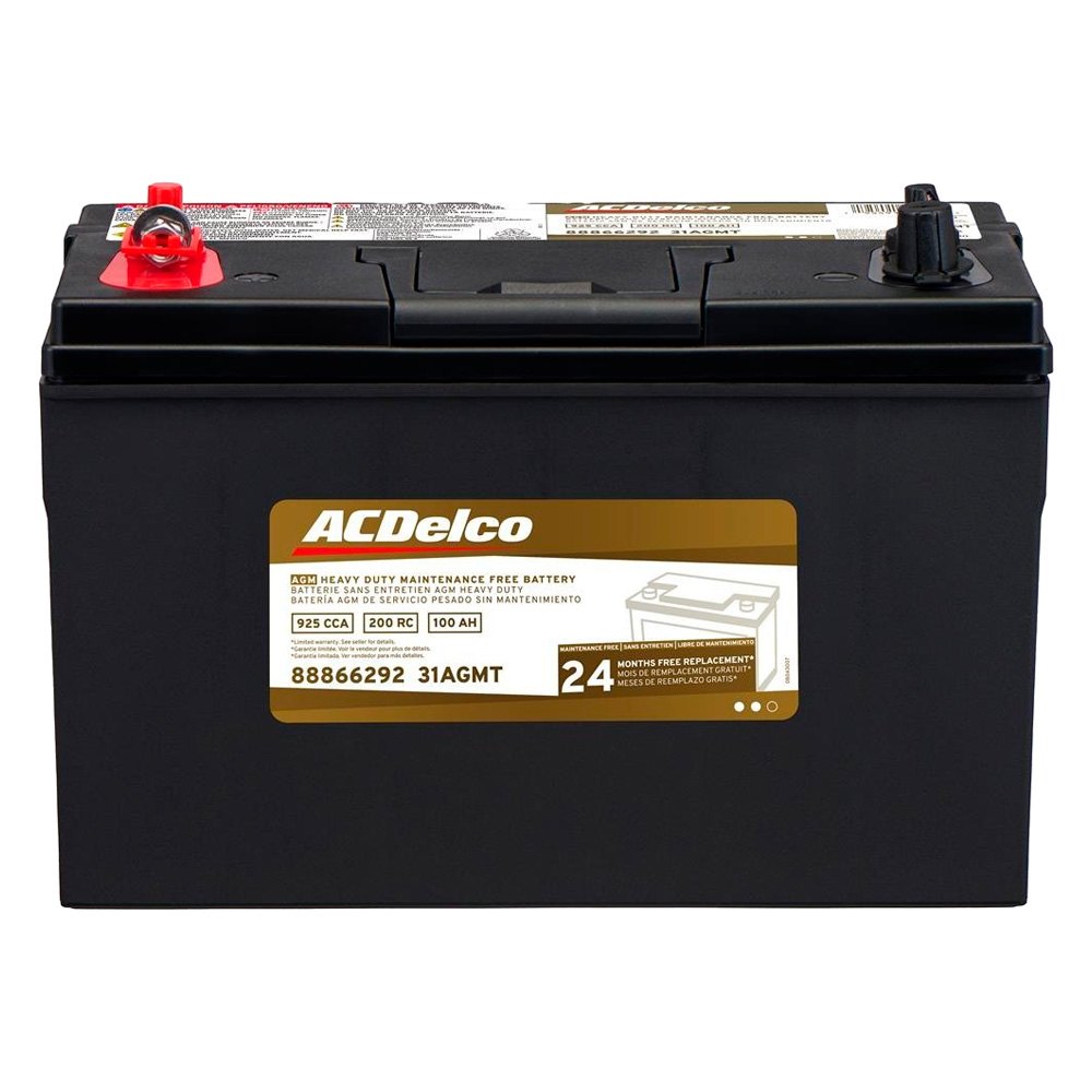 ACDelco® 31AGMT - Professional™ Heavy Duty AGM BCI Group 31 Battery
