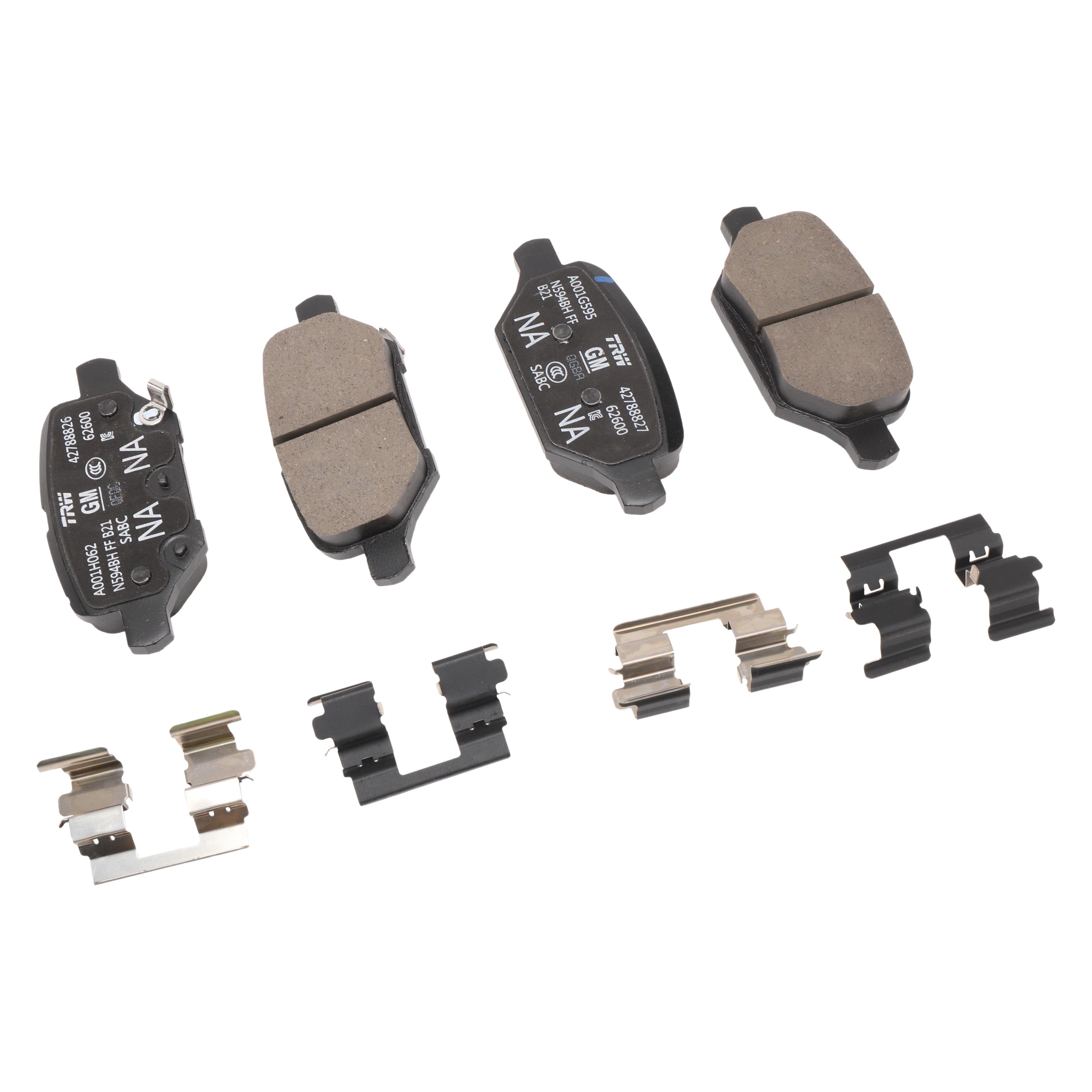ACDelco® 42788828 - Genuine GM Parts™ Semi-Metallic Rear Disc Brake Pads