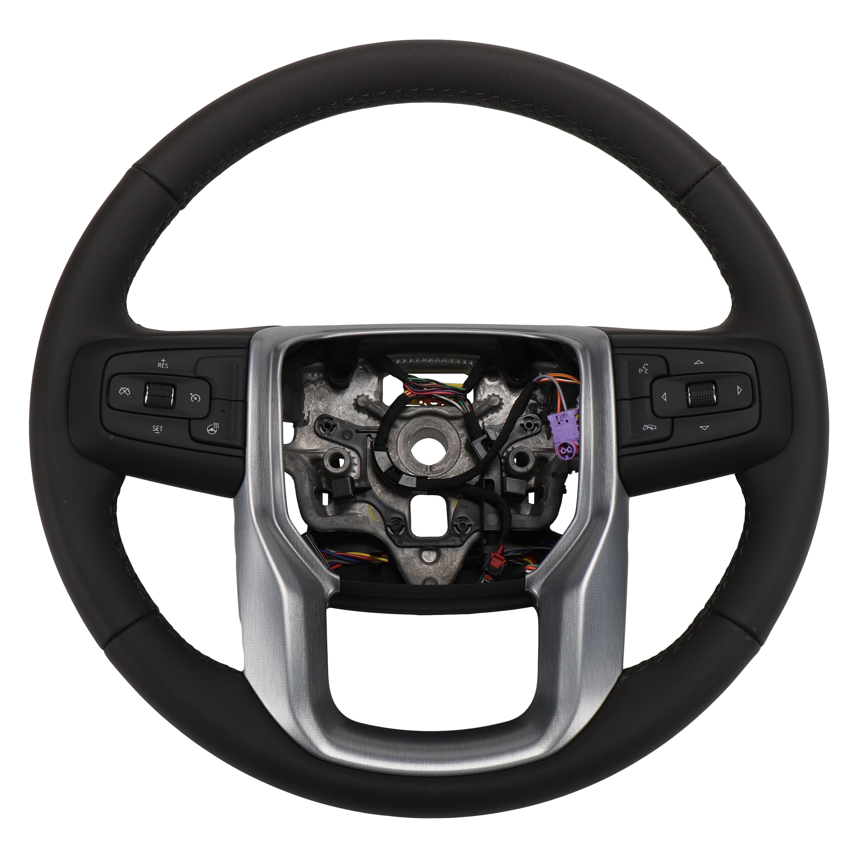 ACDelco® 84946327 - 4-Spoke Very Dark Atmosphere Leather Wrapped ...
