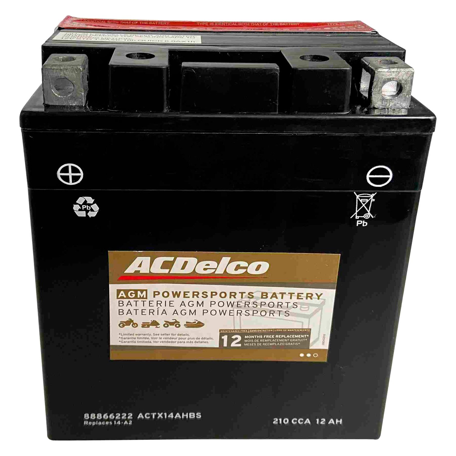 ACDelco® ACTX14AHBS - Professional™ Battery