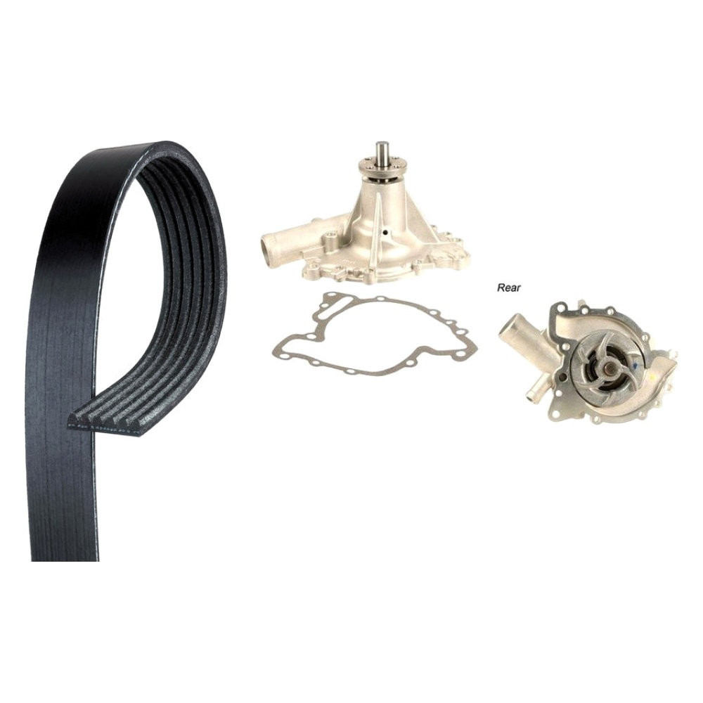 ACDelco® BNDL-117929 - Professional™ Engine Coolant Water Pump and ...