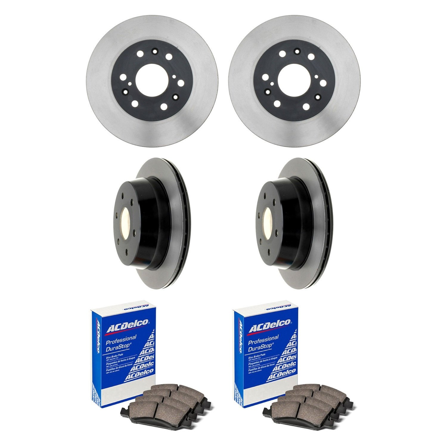 ACDelco® BNDL-31006522 - Gold™ Front and Rear Brake Kit with Ceramic Pads