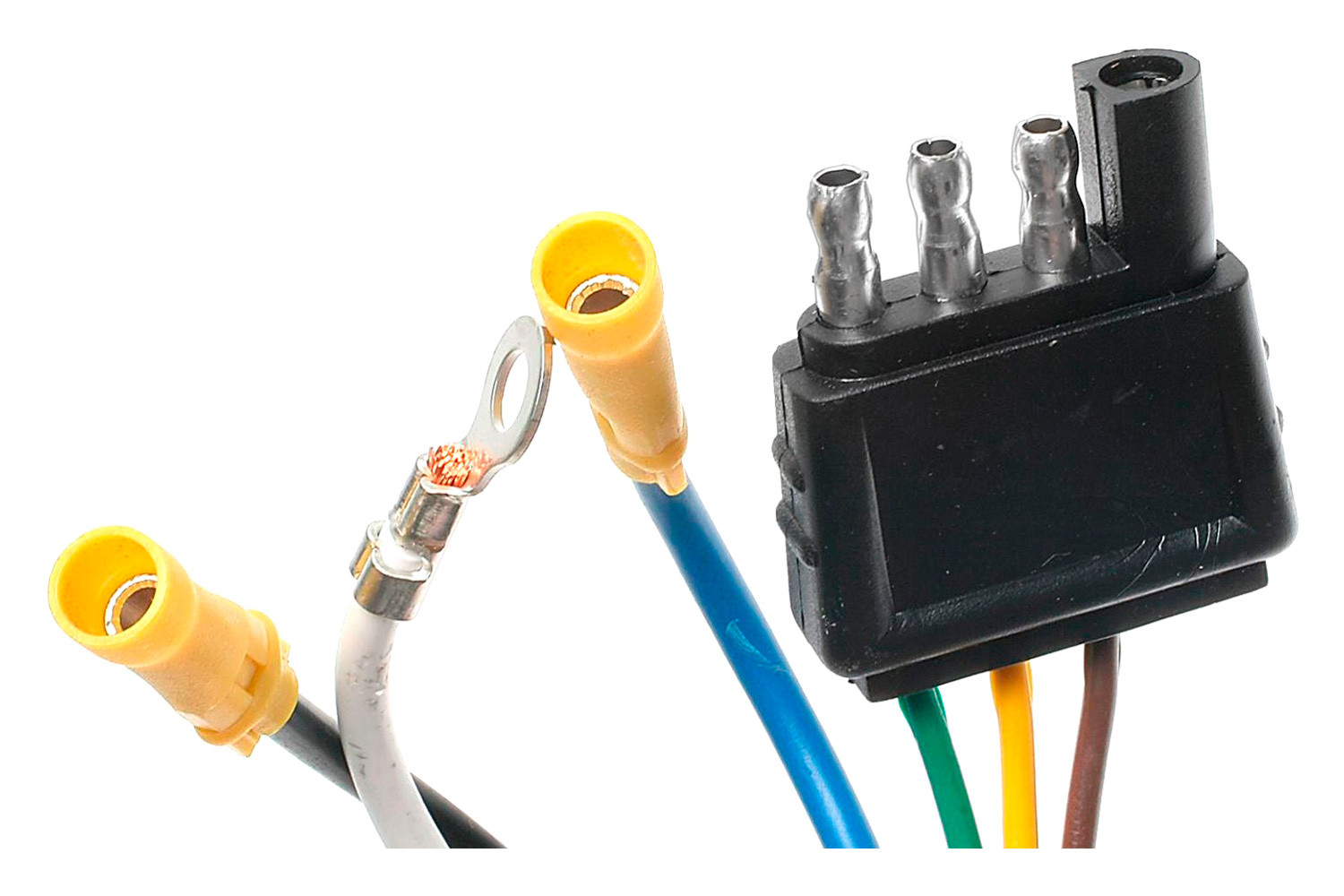ACDelco® TC304 - 4-Way Flat to 6-Way Wiring Harness Connector Adapter