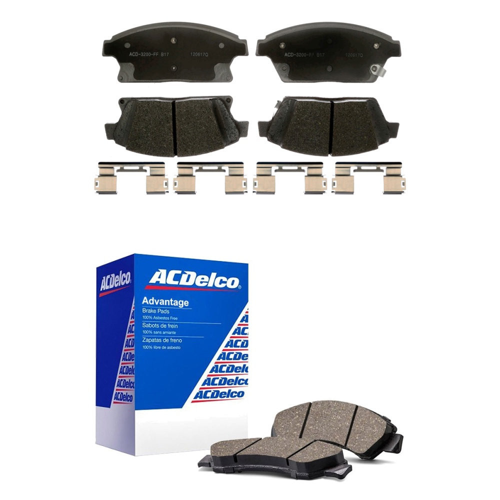 ACDelco® VS-1008-14D1467CHF1-01 - Silver™ Ceramic Front and Rear Disc ...