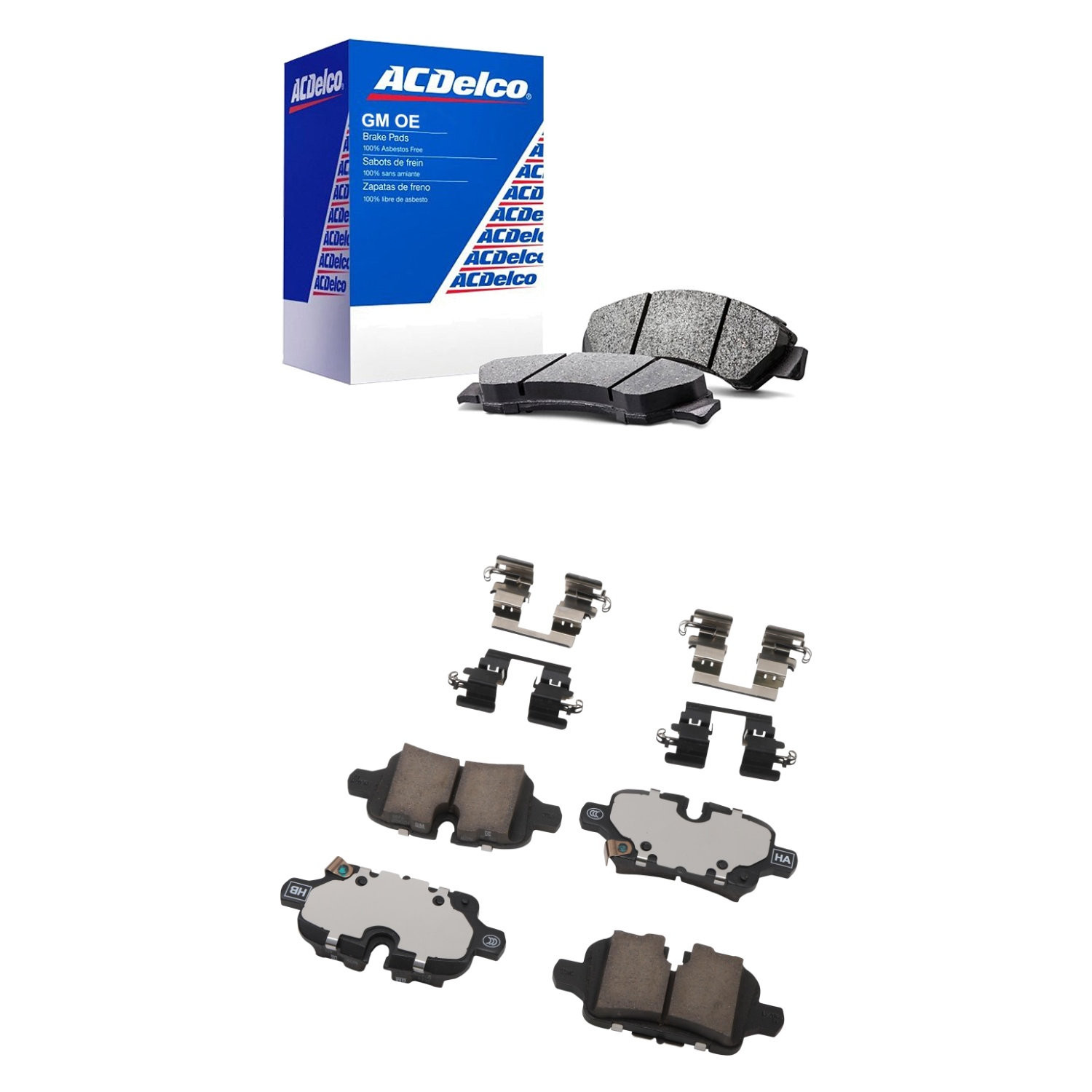 ACDelco® VS-1008-84775618-02 - Genuine GM Parts™ Front and Rear Disc ...