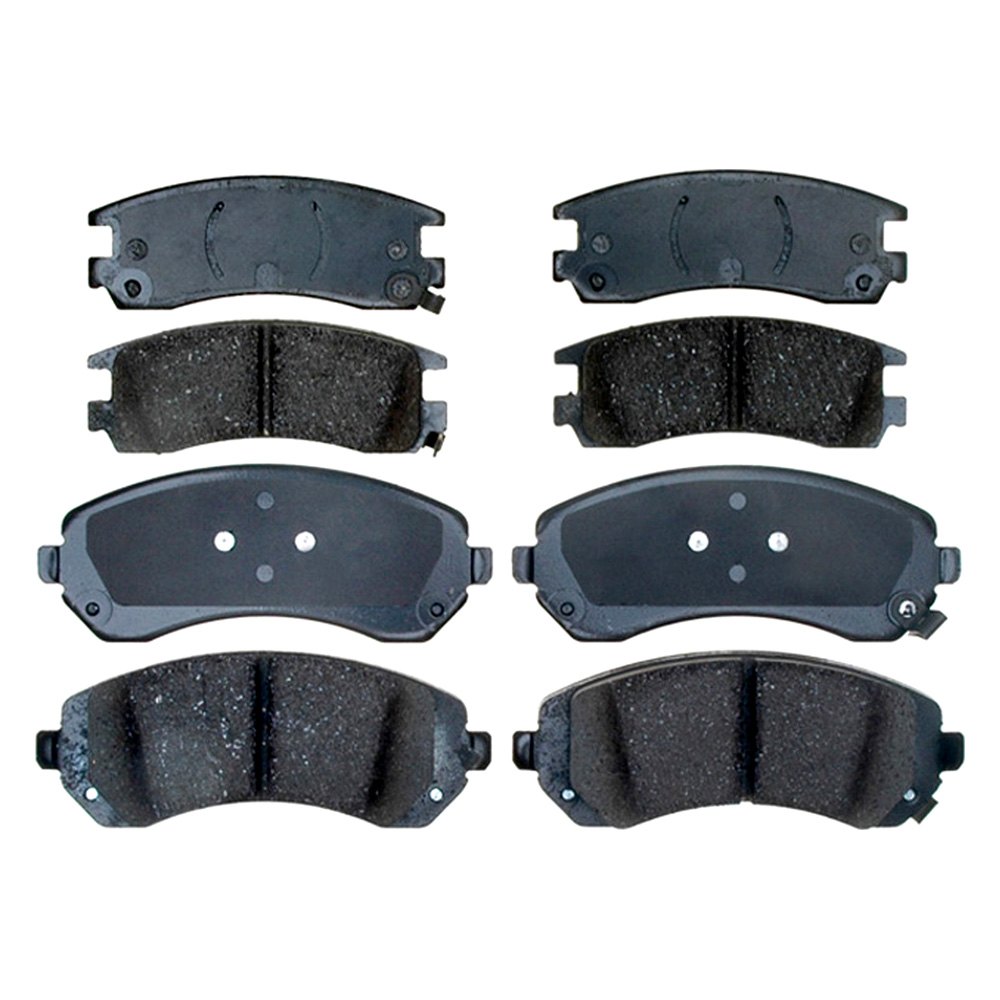 ACDelco® 17D844SK - Gold™ Ceramic Front Disc Brake Pads