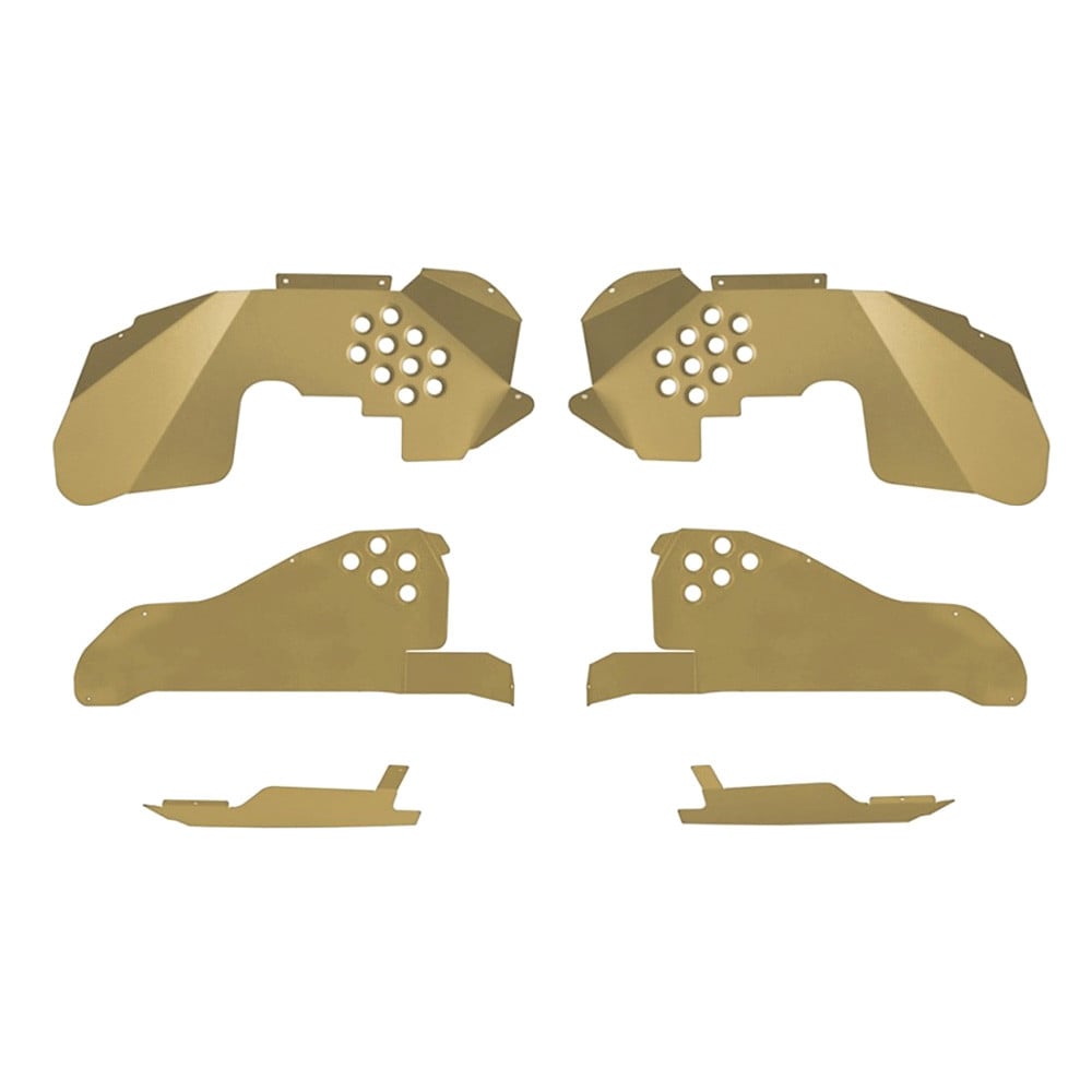 ACE Engineering® J0054417 - Military Beige Front and Rear Inner Fenders Kit