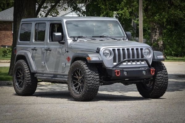 ACE Engineering® - Pro Series Stubby Front Winch HD Bumper with Hoop