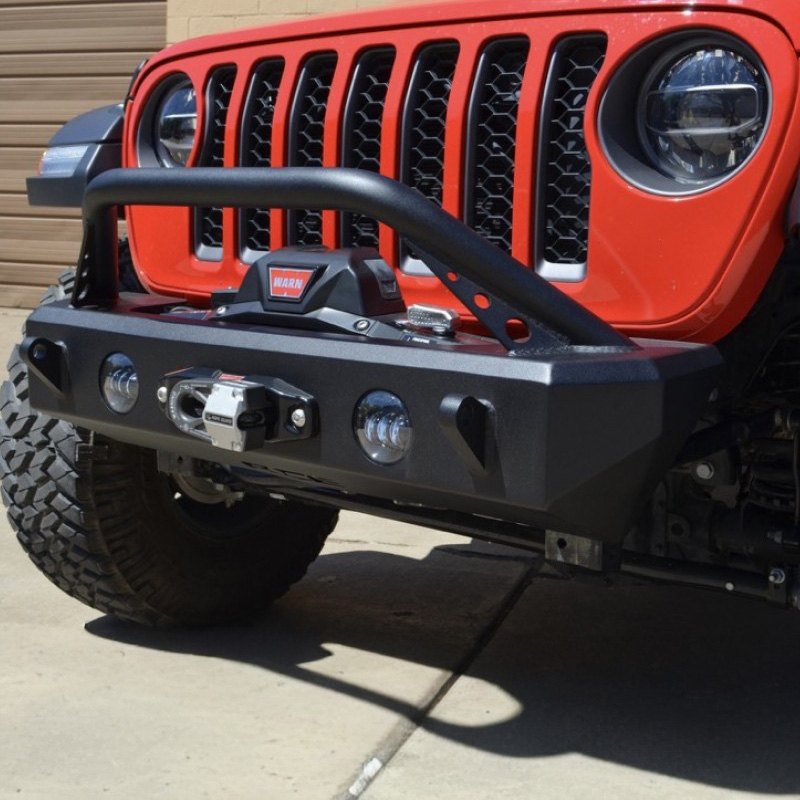 ACE Engineering® - Expedition Series Stubby Front Bumper with Hoop
