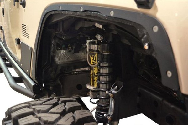 ACE Engineering® J0057093 - Texturized Black Rear Fender Delete Kit