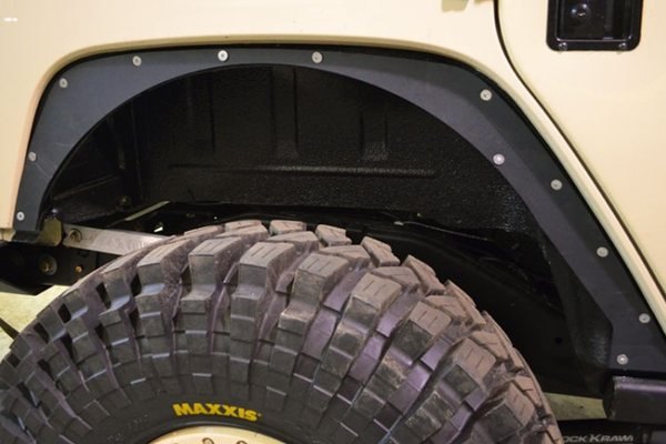 ACE Engineering® J0057093 - Texturized Black Rear Fender Delete Kit