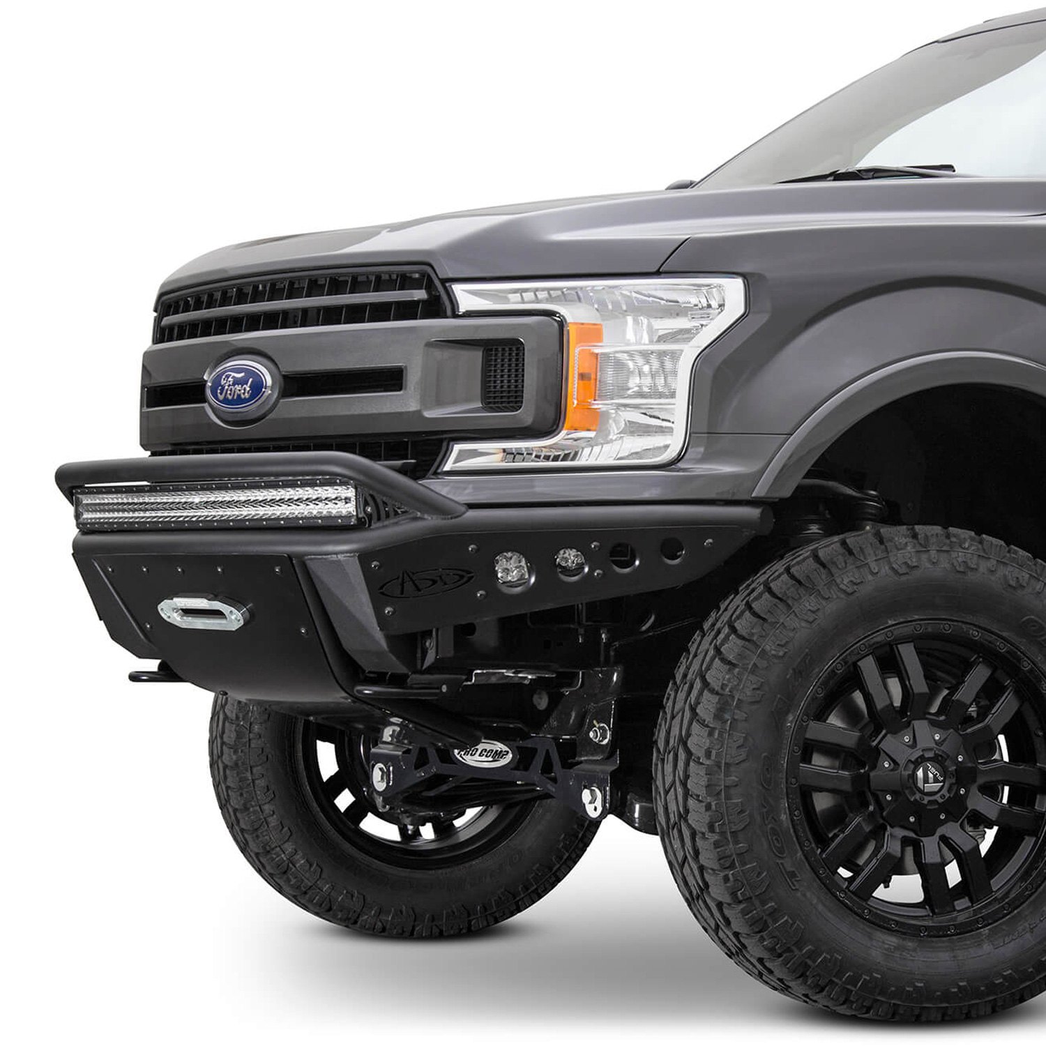 Addictive Desert Designs® - Stealth R Full Width Front Winch Pre-Runner ...