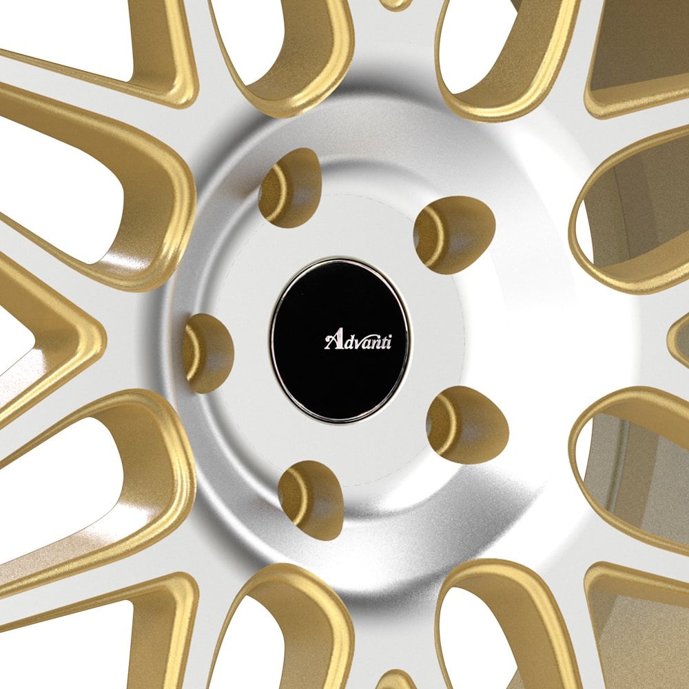 ADVANTI RACING® CLASSE Wheels - Gold with Machined Face Rims