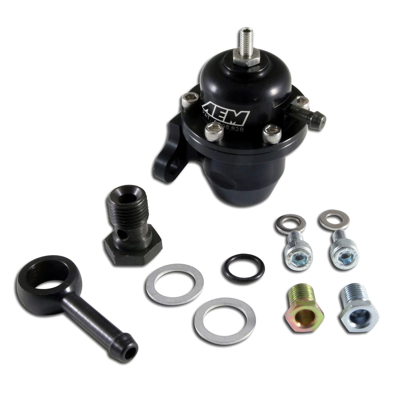 AEM Performance Electronics® 25-610 - Adjustable Fuel Pressure Regulator Barb Fitting