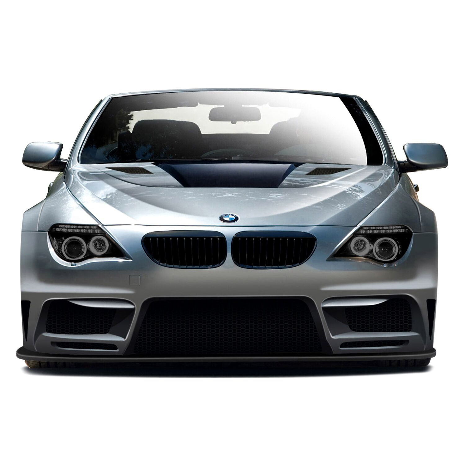 Aero Function® 119591 - AF-2 Style Fiberglass Wide Body Front Bumper ...