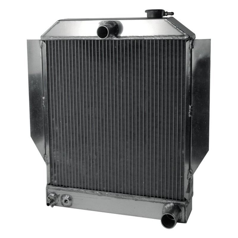 AFCO® 80141-S-SS-Y - Street Rod Performance Radiator with Fan