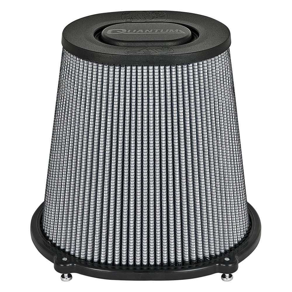 aFe® 21-90098 - Quantum® Pro Dry S Round Straight Gray Air Filter (5" F ...