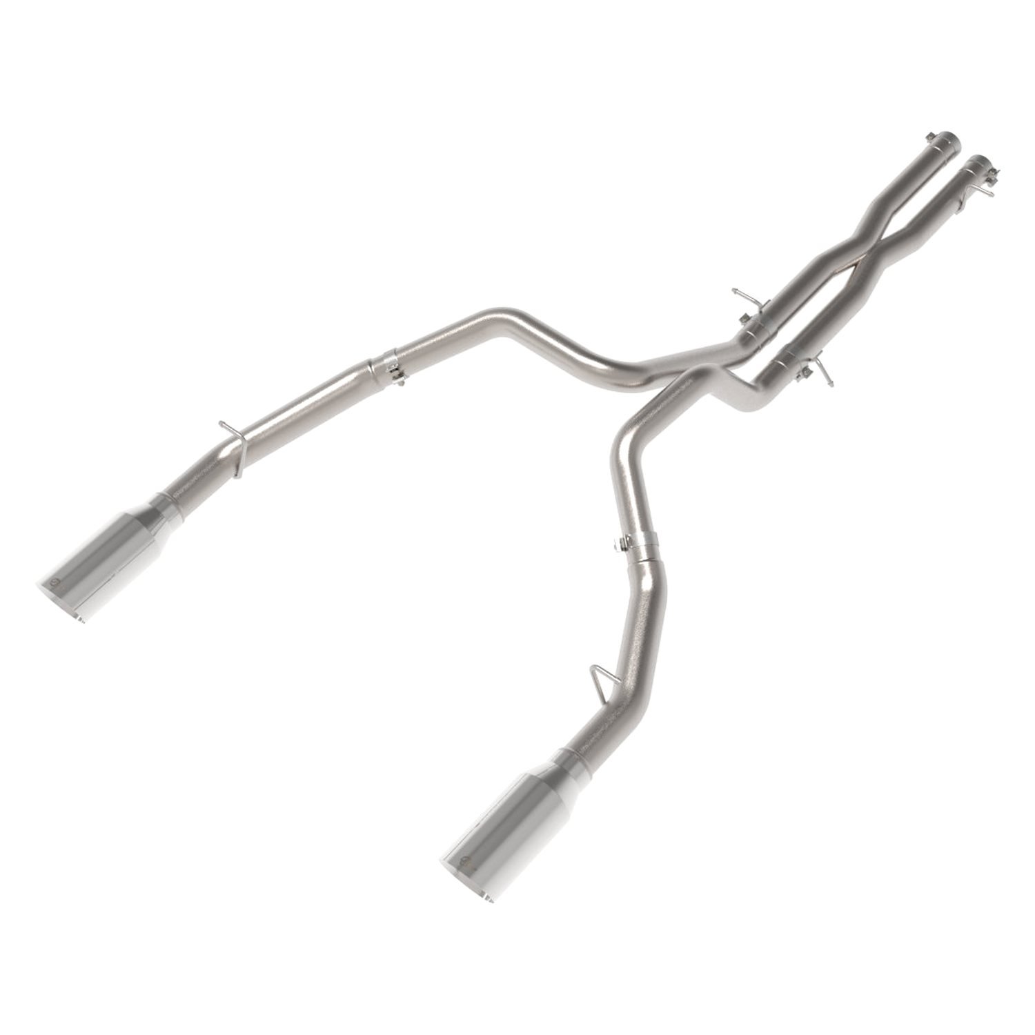 aFe® 49-32087-P - Vulcan Series™ 304 SS Cat-Back Exhaust System with ...