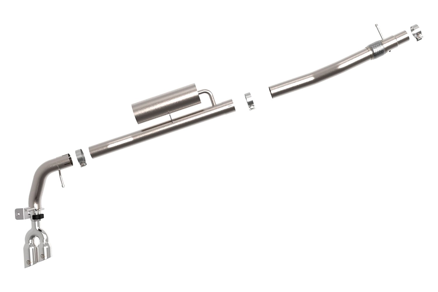 aFe® - Ford Ranger 2.3L 2019 Rebel Series™ 304 SS Cat-Back Exhaust ...