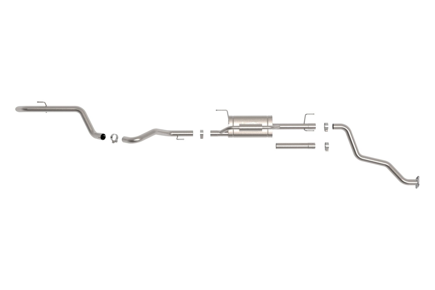aFe® 49-36077 - Vulcan Series™ 304 SS Cat-Back Exhaust System with ...