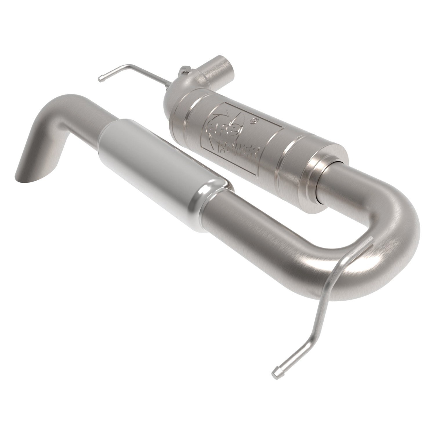 aFe® 49-43147 - Apollo GT Series™ 409 SS Hi-Tuck Axle-Back Exhaust ...