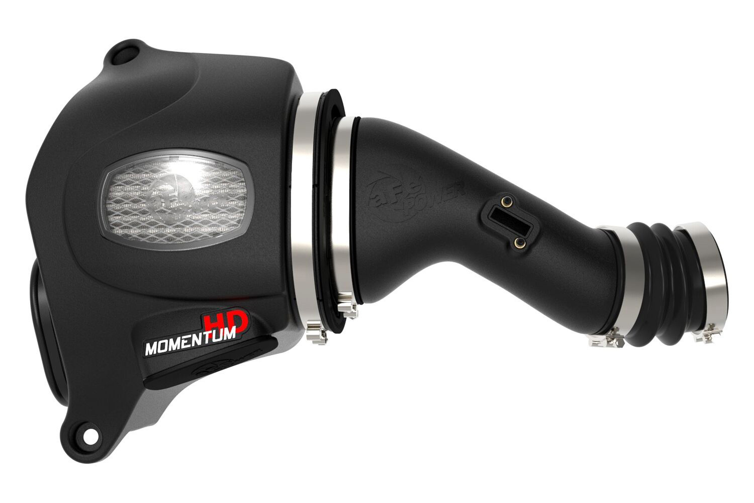 aFe® 50-70026D - Momentum® HD Aluminum Black Cold Air Intake System ...