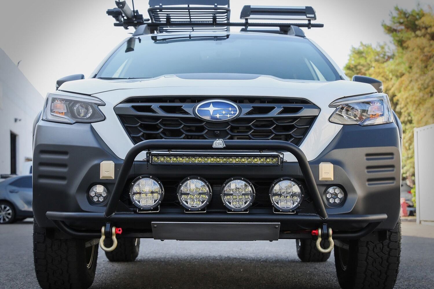 aFe® 79-27008 - Terra Guard Black Front Bumper Guard