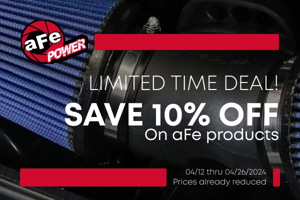 aFe® - Toyota 4Runner 2005 Magnum Force® Stage 2 Si Aluminum Black Cold ...