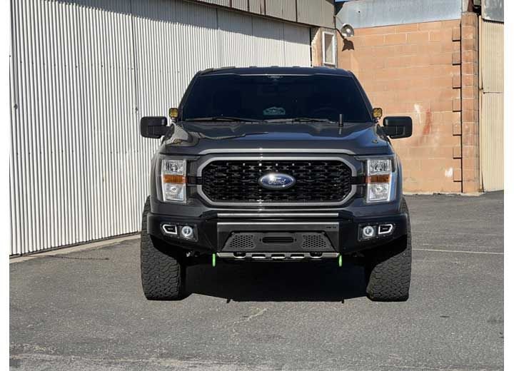 AFN 4x4 America® 48002854 - Full Width HD Black Winch Bumper with Lower ...