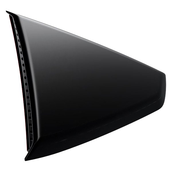 Air Design® FO39A08 - Satin Black Quarter Window Scoop Set