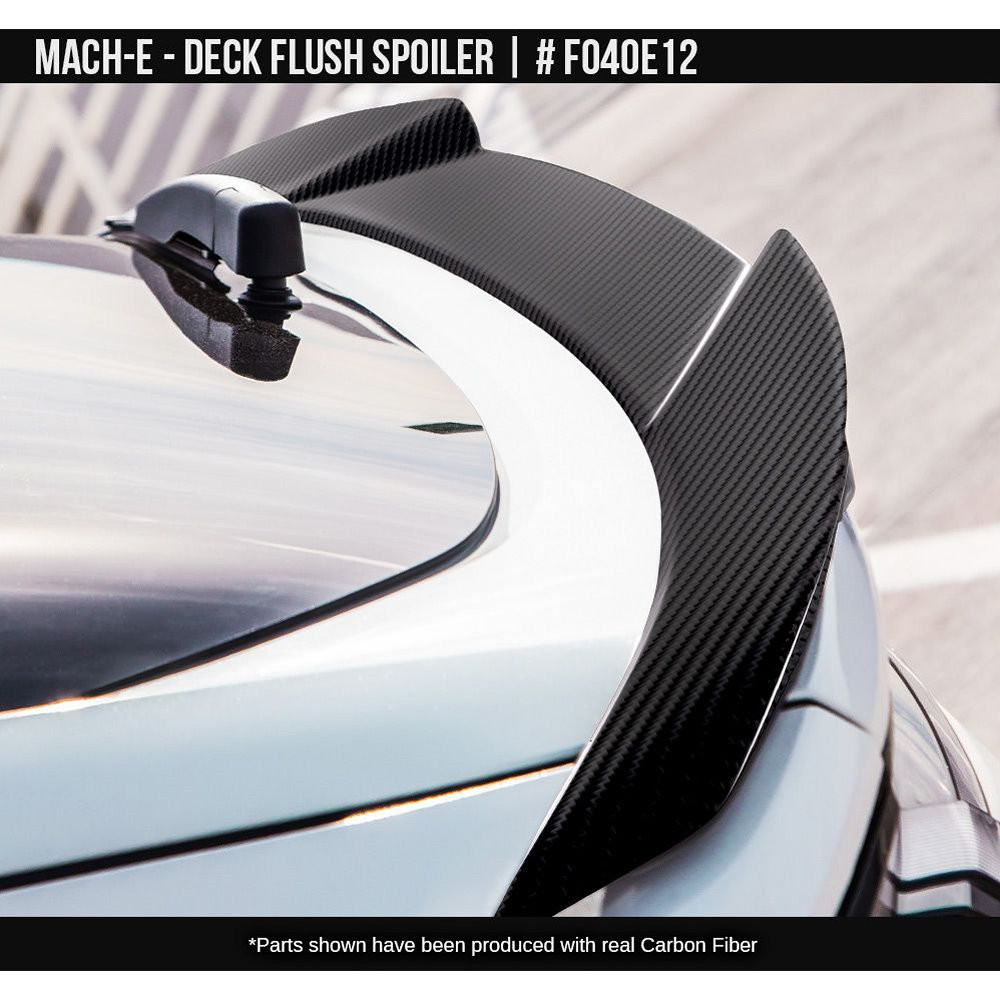 Air Design® FO40E12 - Satin Black Rear Wing Satin Black