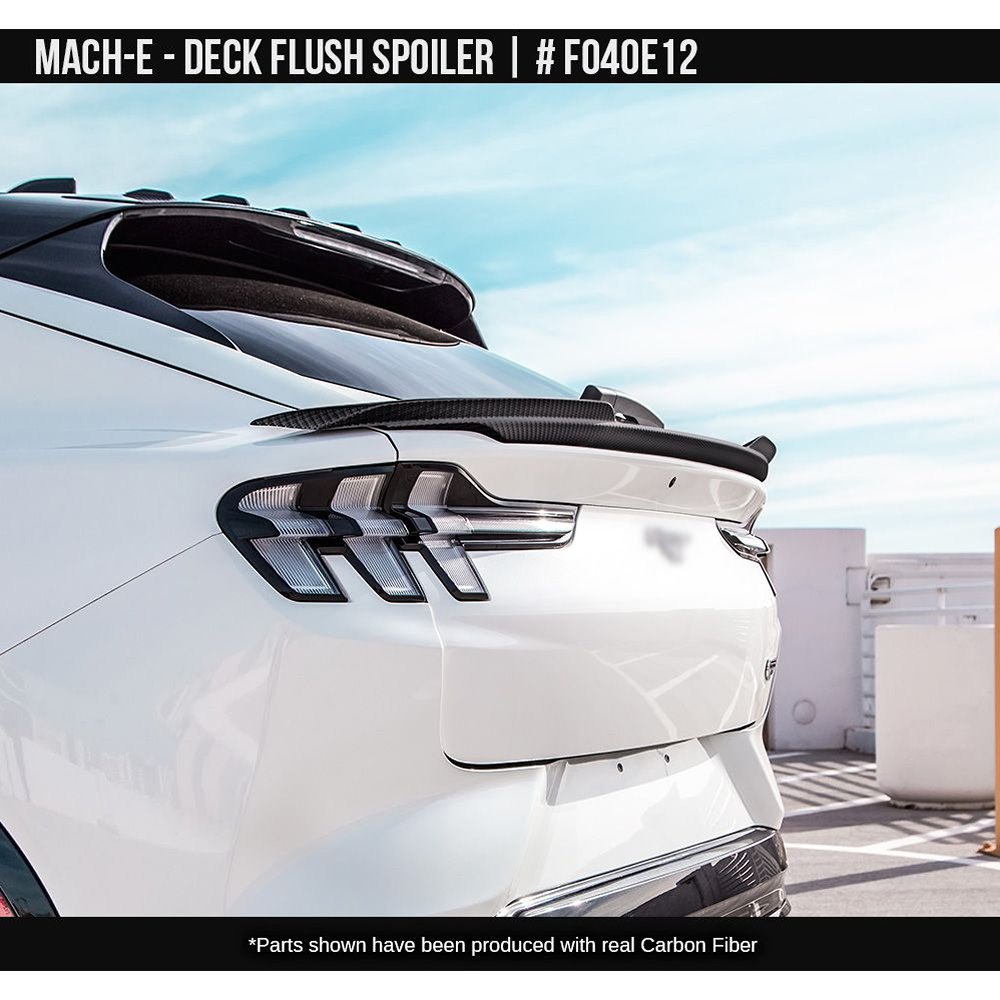 Air Design® FO40E12 - Satin Black Rear Wing Satin Black