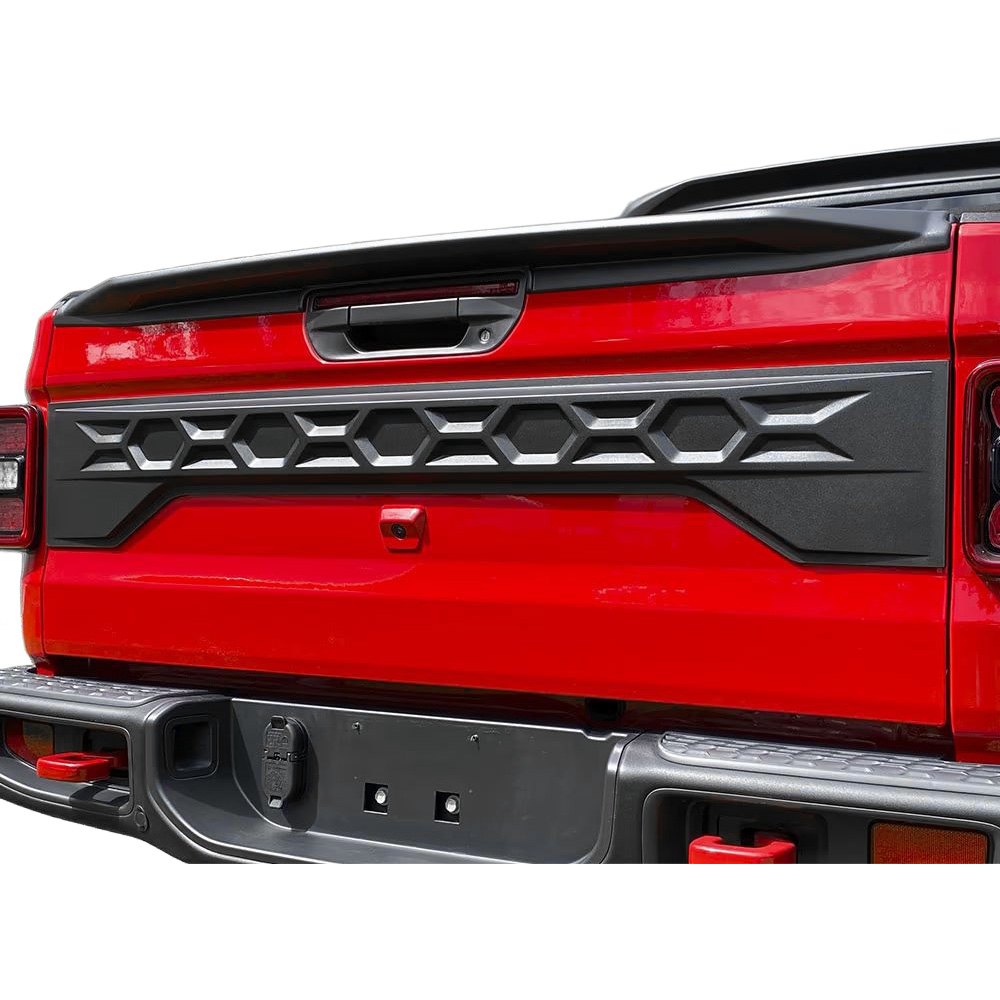 Air Design® JE06A17 - Satin Black Tailgate Applique