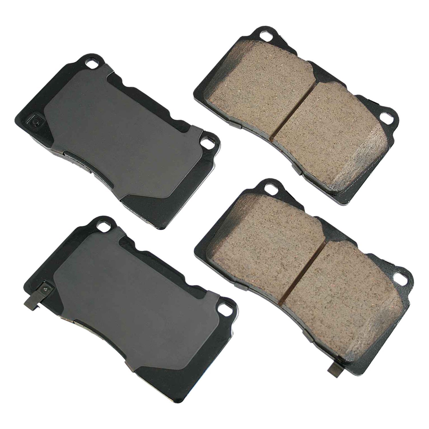 Akebono® ACT1001 - Pro-ACT™ Ultra-Premium Ceramic Front Disc Brake Pads