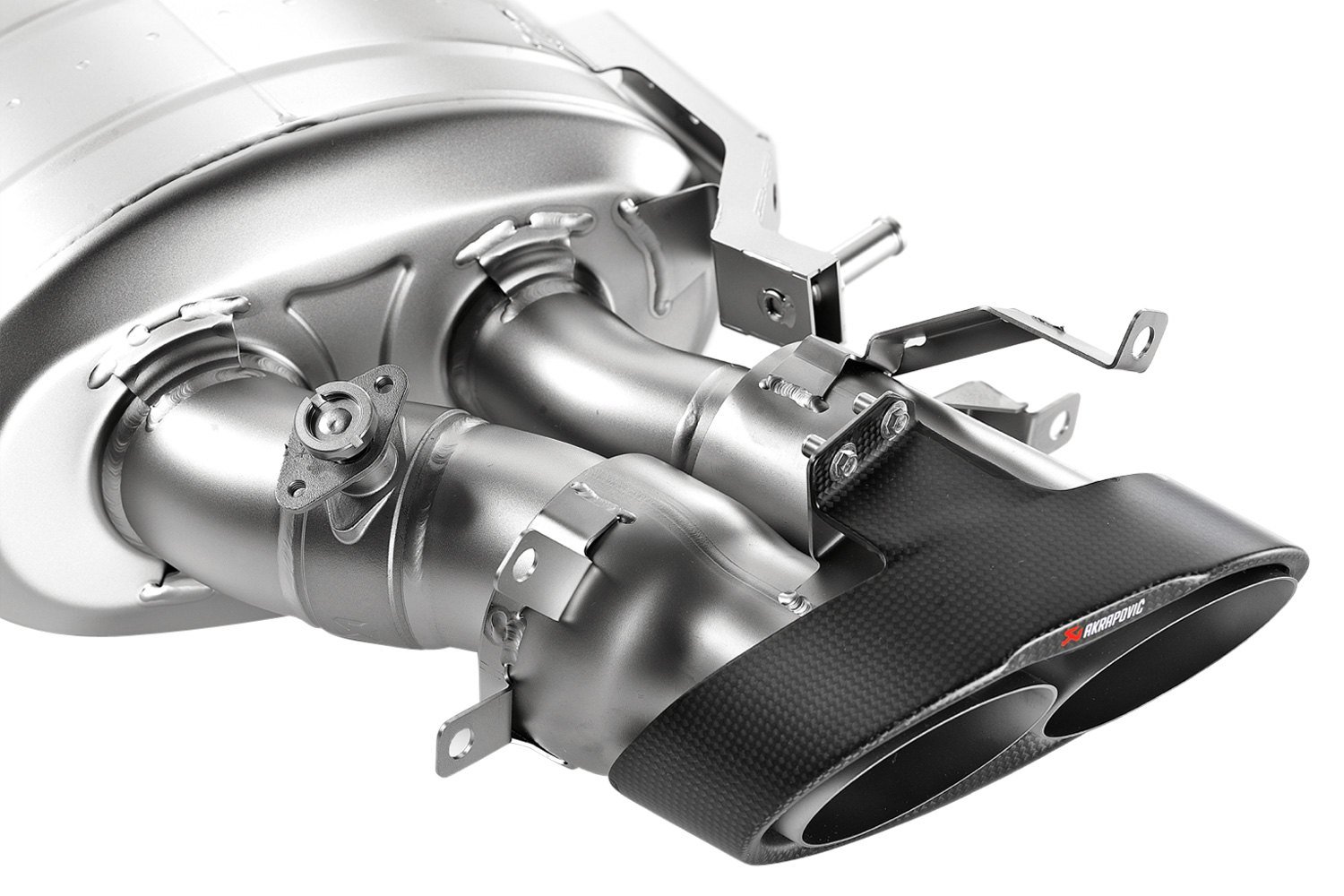 Akrapovic® S-AU/TI/4H - Evolution Line Titanium Exhaust System with ...