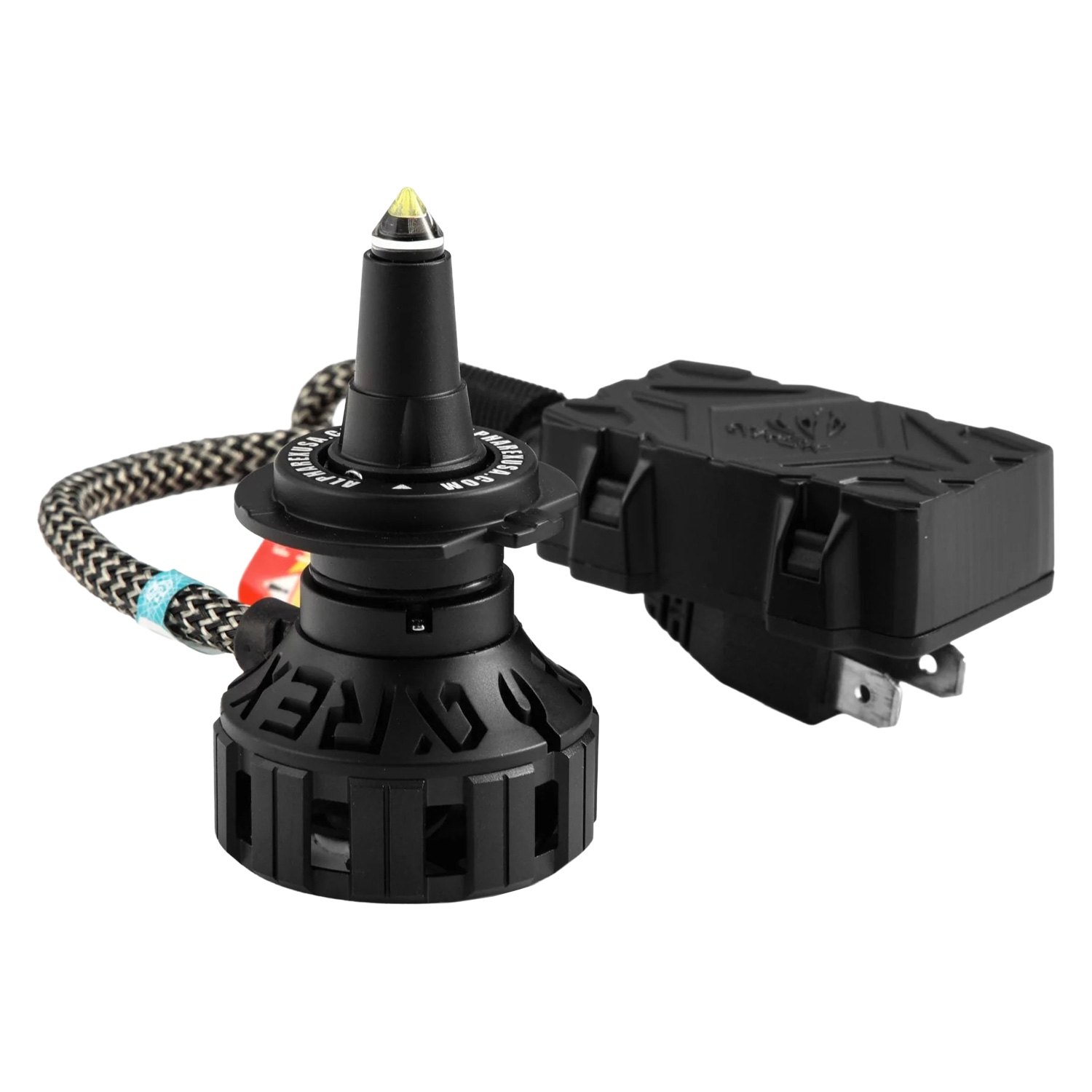 AlphaRex® ALB-H11-B - Black Ammo Panoramic LED Conversion Kit (H11, White)