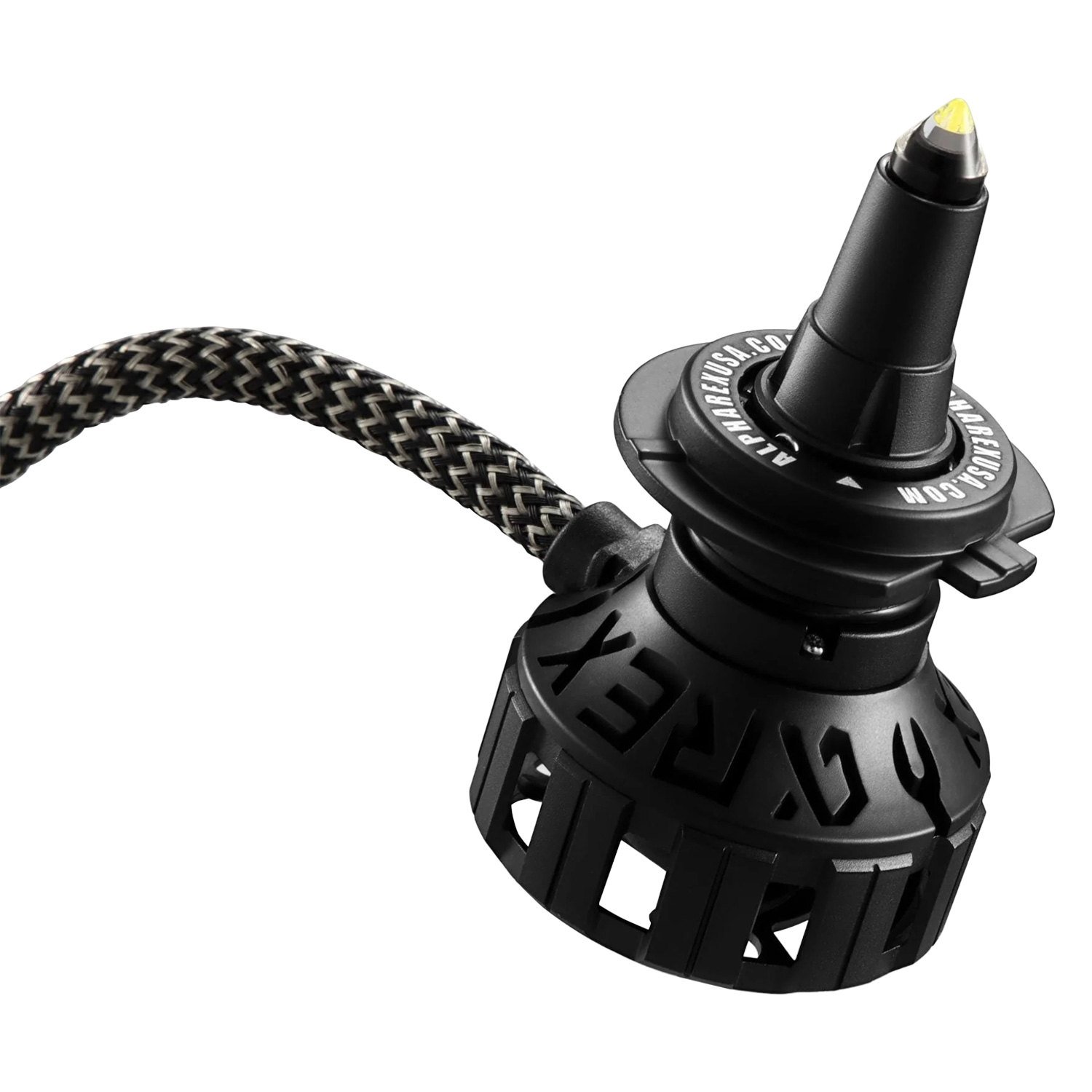 AlphaRex® ALB-H11-B - Black Ammo Panoramic LED Conversion Kit (H11, White)