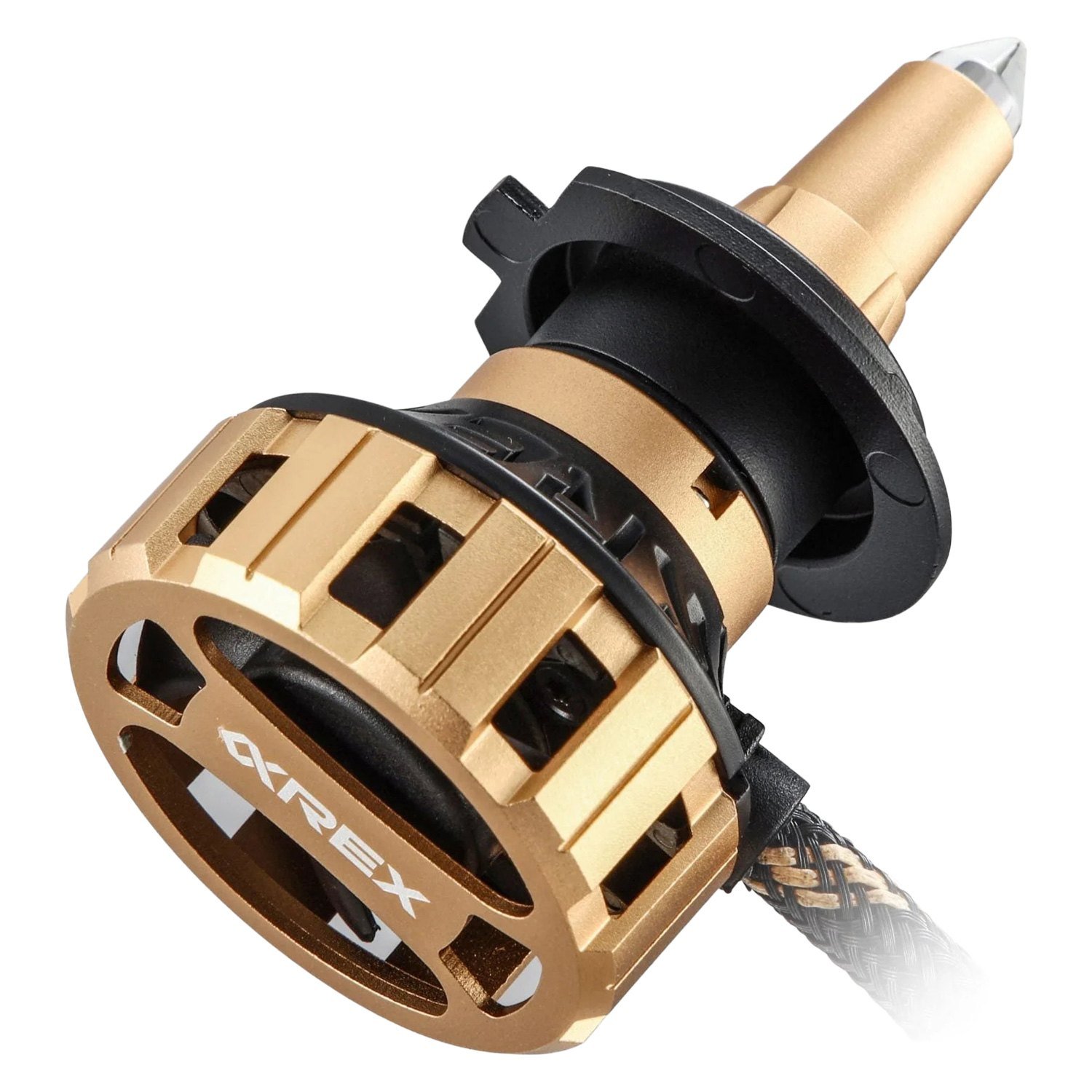 AlphaRex® ALB-H11-GB - Gold Ammo Panoramic LED Conversion Kit (H11, White)