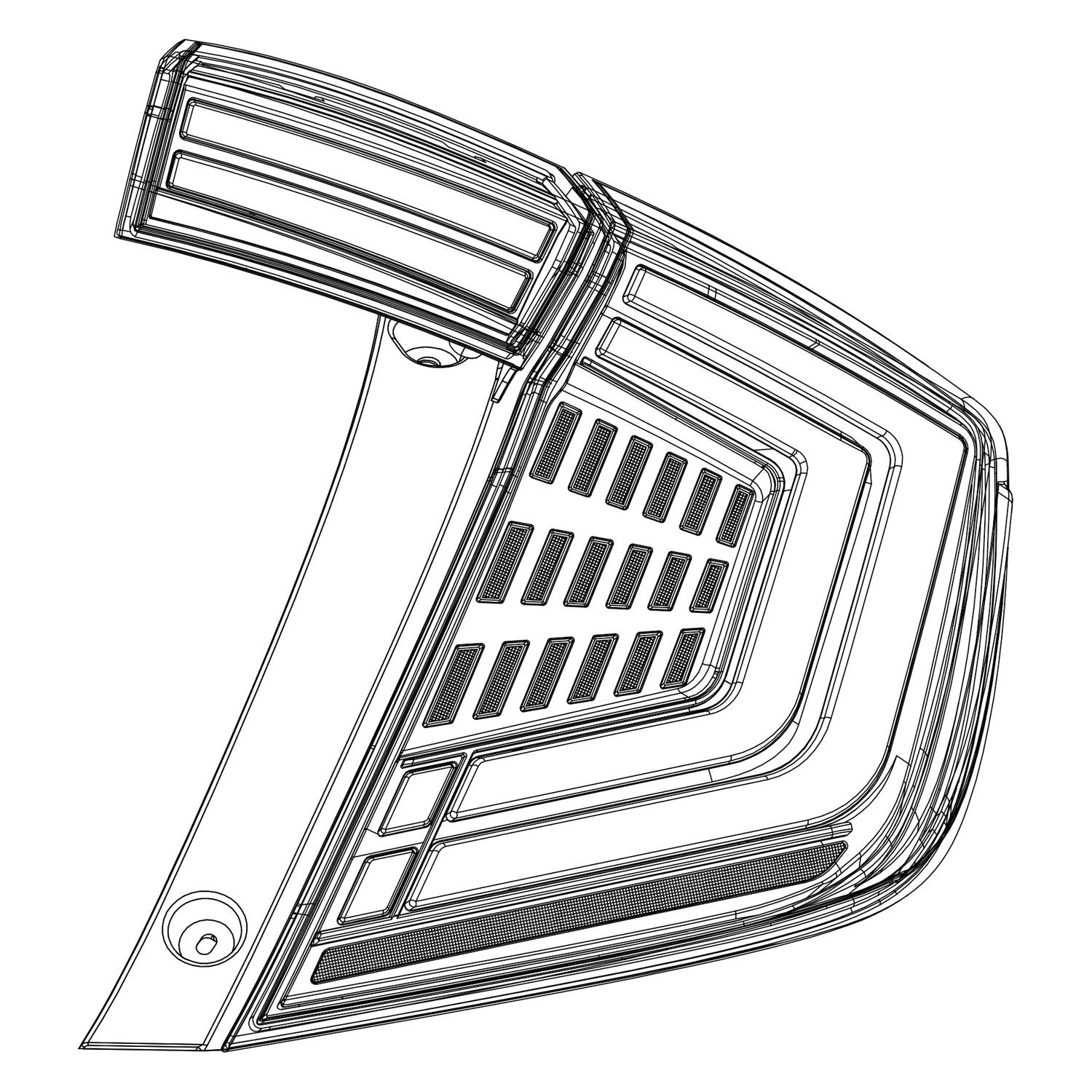 AlphaRex® BTL-HC17-YC-CS - NOVA-Series Prismatic Driver and Passenger Side Black/Smoke ...