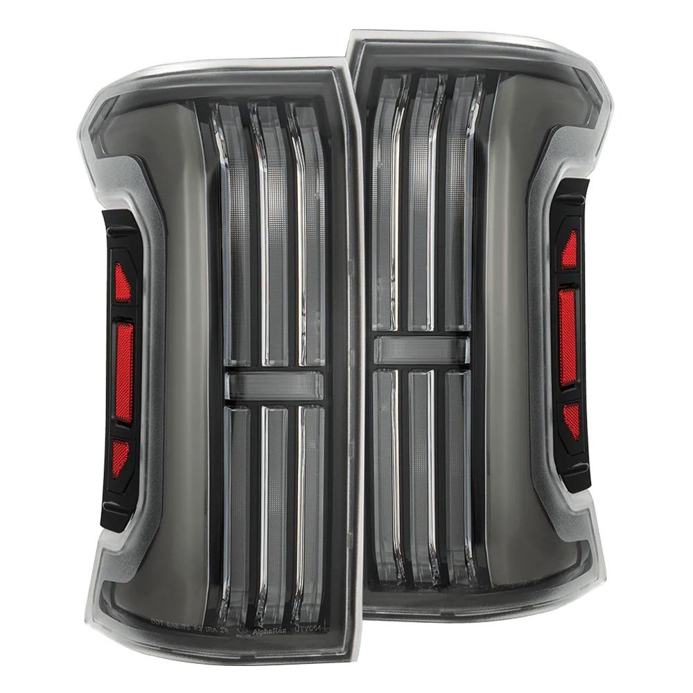 AlphaRex® RTL-TT24-SA-YS-LB - NOVA-Series Prismatic Sequential Fiber Optic LED Tail Lights