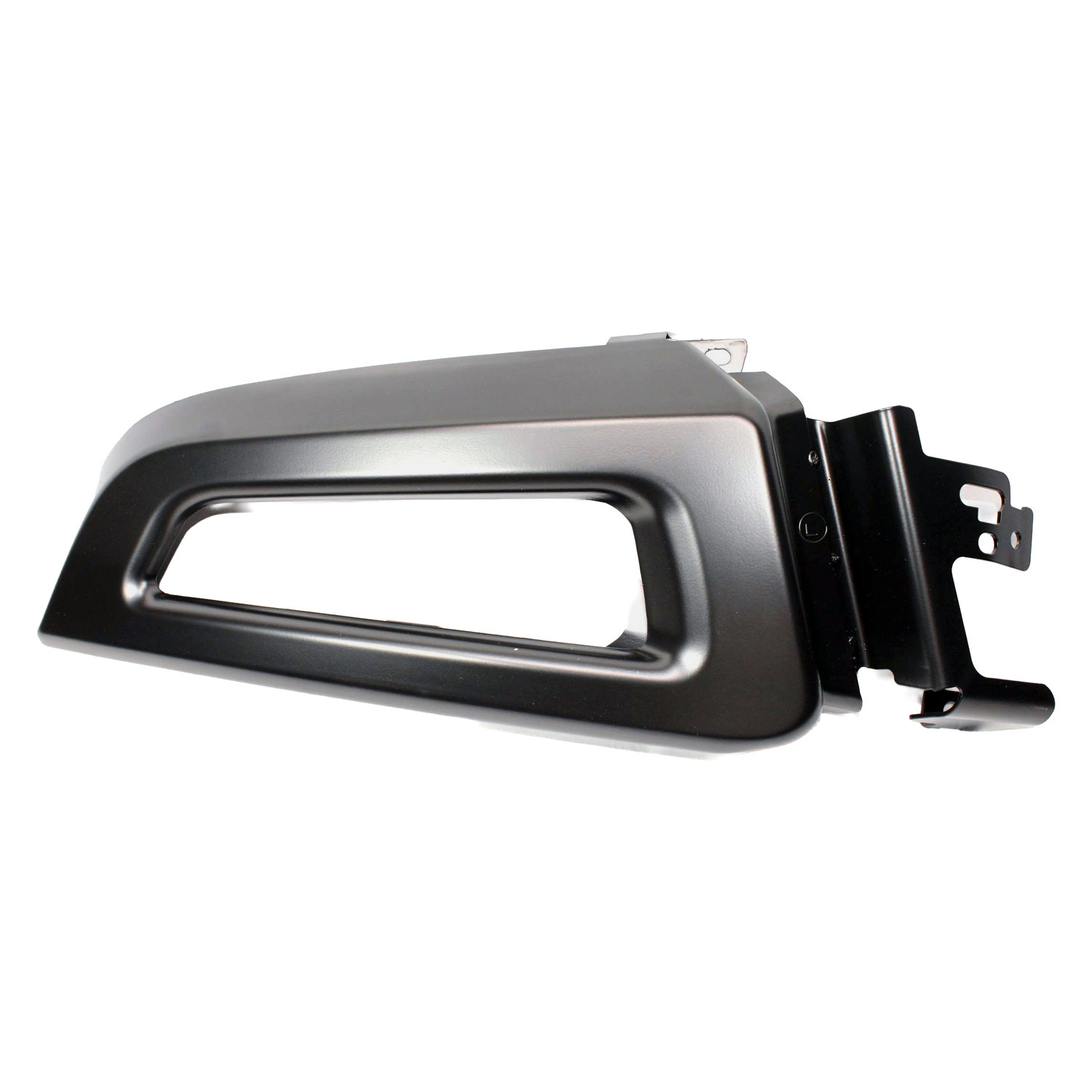 Alzare® FO1004119 - Front Outer Driver Side Bumper End (Standard Line)