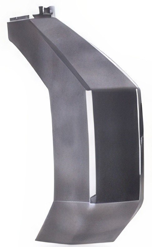 Alzare® - Front Passenger Side Bumper Cover Molding (Standard Line)