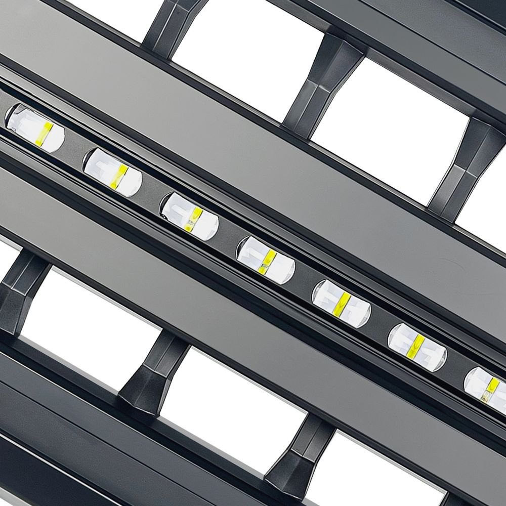 AM Off-Road® AMFMFA00105 - 1-Pc Armor Style Matte Black Main Grille ...